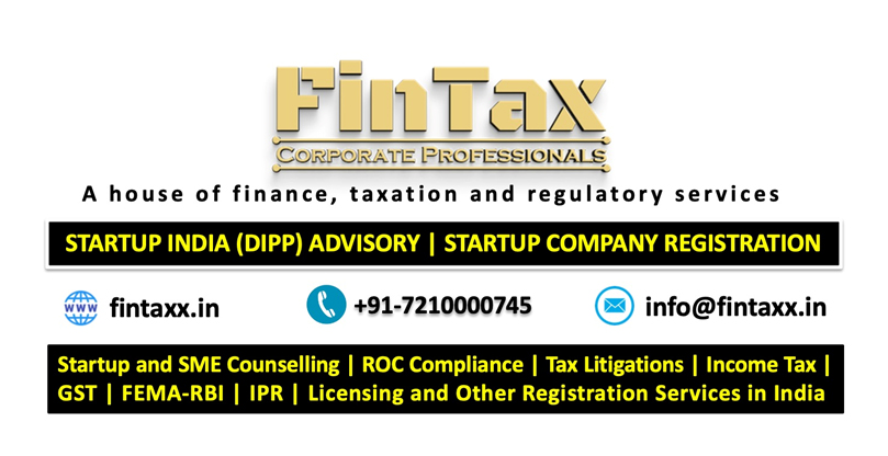 FinTax, a leading Startup Consultants in India supporting new Startups ...
